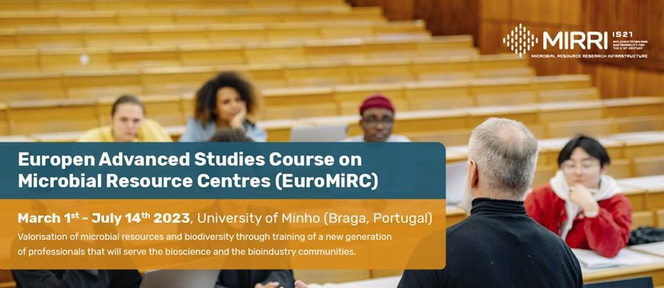 EuroMiRC Advanced Studies Course – Italian Microbial Resource Research Infrastructure